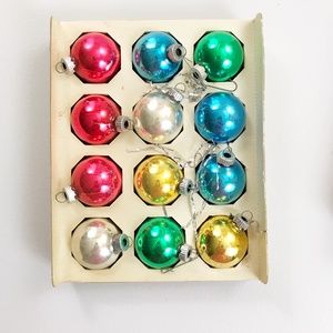 Unique Vintage | Holiday | Shiny Brite Midcentury Christmas Ornament ...